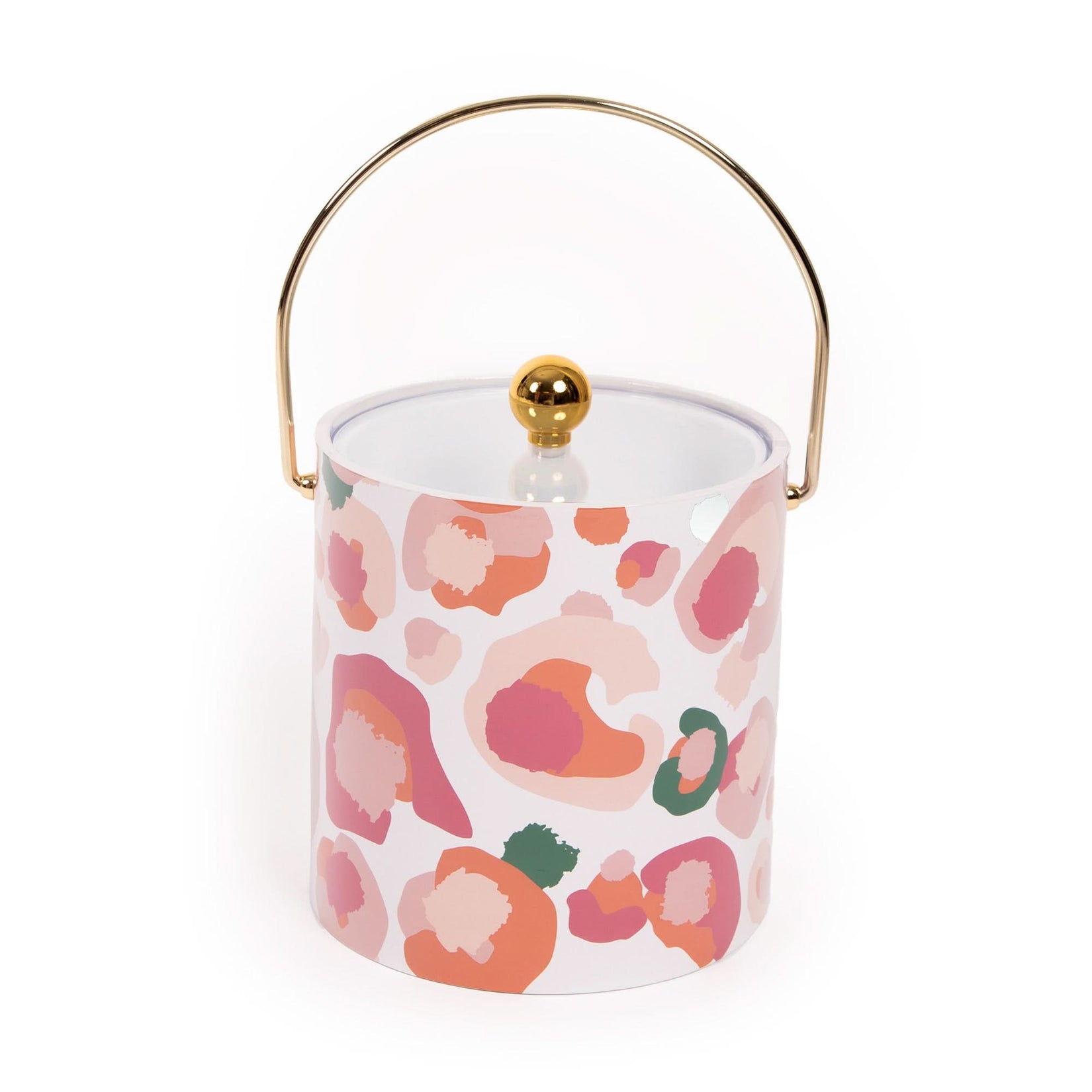 Ice Bucket - Spring Mix Spot Cheetah – Emily McCarthy