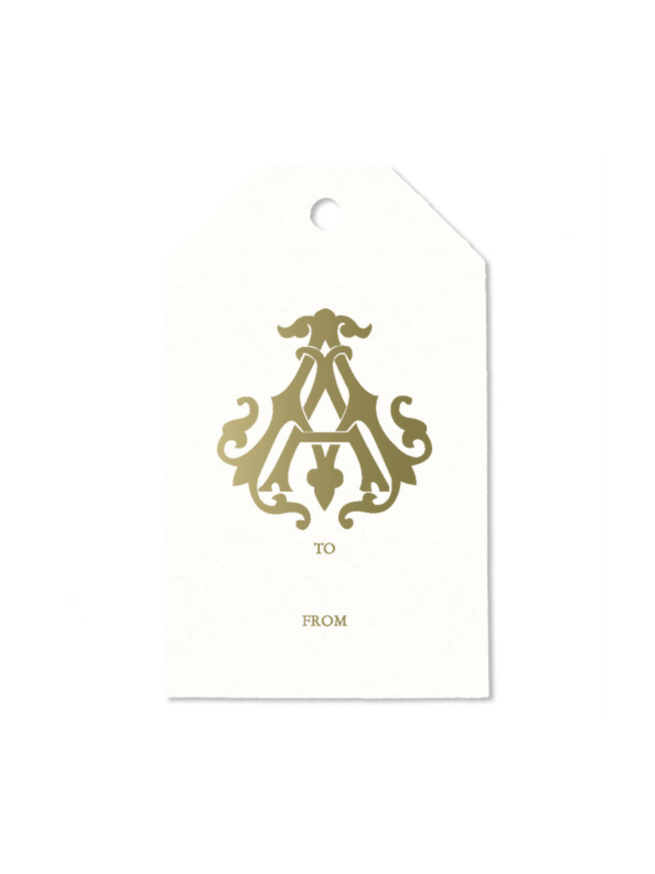 1-Letter Monogrammed Gift Tag – Emily McCarthy