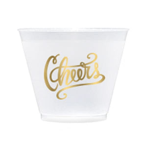 Cheers 9oz Frosted Cups – Emily McCarthy